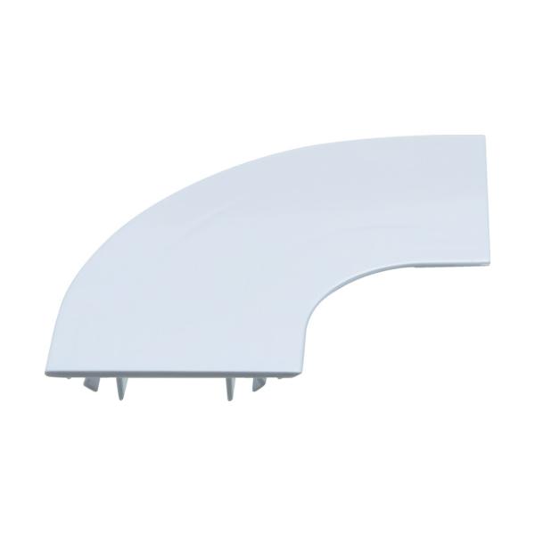 ※メーカー確認後の出荷となります！確認後欠品・廃番等の問題が発生しましたらご連絡いたします！ご了承願います　◆特長●床用モールのカーブ型連結パーツです。●はめやすく取り付けが簡単です。◆用途●床面の配線保護に。◆仕様●色：ホワイト●適合ケー...