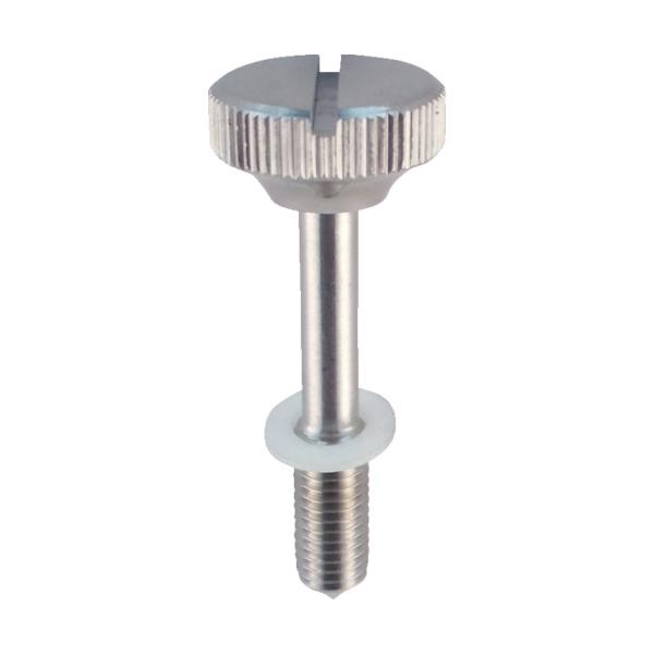 ※メーカー確認後の出荷となります！確認後欠品・廃番等の問題が発生しましたらご連絡いたします！ご了承願います　◆特長●ローレット加工によりすべりにくくスピーディに締め付けができます。●すり割り付でコイン締めなども可能です。◆用途●配分電盤、分...