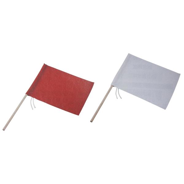 ※在庫品ではありません！メーカー確認後の出荷となります！確認後欠品・廃番等の問題が発生しましたらご連絡いたします！ご了承願います　◆新潟精機 工事用旗 紅白組 KH-1◎