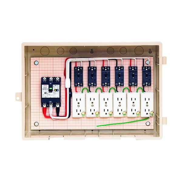 ※メーカー確認後の出荷となります！確認後欠品・廃番等の問題が発生しましたらご連絡いたします！ご了承願います　◆特長◆用途◆仕様◆仕様２●屋外電力用仮設ボックス◆材質／仕上◆セット内容／付属品◆注意◎