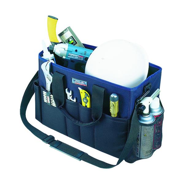 ※メーカー確認後の出荷となります！確認後欠品・廃番等の問題が発生しましたらご連絡いたします！ご了承願います　◆特長●全面プロ仕様、多機能ポケット配置しております。●小型工具から電動工具まで収納可能です。●PVC加工で耐久性抜群、耐光性抜群、...