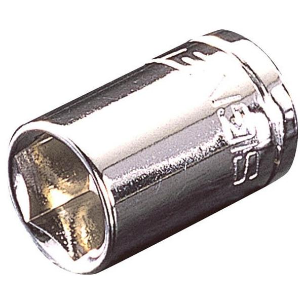 ※在庫品ではありません！メーカー確認後の出荷となります！確認後欠品・廃番等の問題が発生しましたらご連絡いたします！ご了承願います　◆ミラー仕上げのメッキが美しいスタンダードソケット。◆サイズ(インチ)：5/32″◆L(mm)：24.5◆差込...