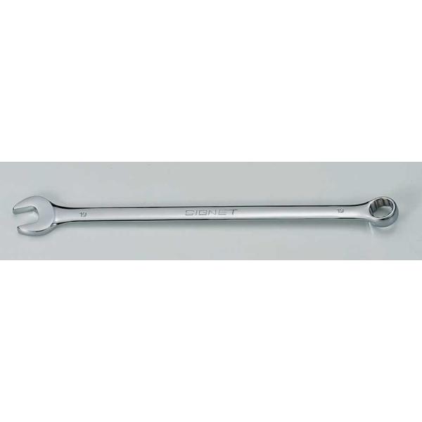 ※在庫品ではありません！メーカー確認後の出荷となります！確認後欠品・廃番等の問題が発生しましたらご連絡いたします！ご了承願います　◆ミラー仕上げが美しい超ロングタイプ◆サイズ(mm)：10◆メガネ部幅(D；mm)：16◆スパナ部幅(B；mm...