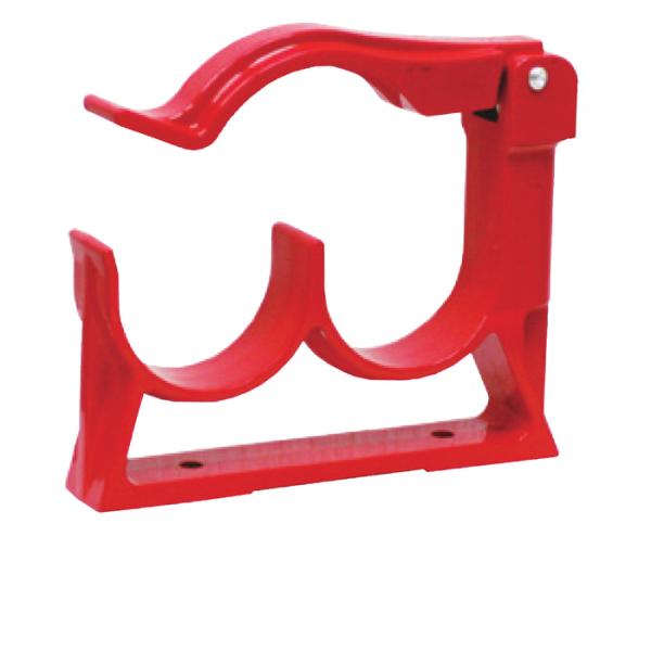 ※メーカー確認後の出荷となります！確認後欠品・廃番等の問題が発生しましたらご連絡いたします！ご了承願います　◆特殊車両等（消防車・衛生車等）に吸水管を積載する際に収納用（積載用）のキャッチ金具です。規格◆75A用◆材質◆アルミ製◆サイズH(...