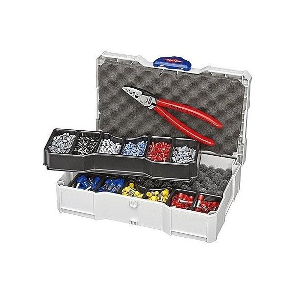 ※在庫品ではありません！メーカー確認後の出荷となります！確認後欠品・廃番等の問題が発生しましたらご連絡いたします！ご了承願います　◆セット内容：エンドスリーブ用圧着プライヤー(9771-180)、プラスチック製カラー付きエンドスリーブ(0....