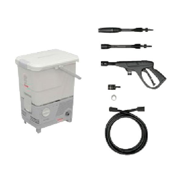 ※メーカー確認後の出荷となります！確認後欠品・廃番等の問題が発生しましたらご連絡いたします！ご了承願います　◆特長●近くに蛇口がなくても使用できるタンク式高圧洗浄機です。●蓋つきのため、移動の際に水がこぼれる心配がありません。●使用しなとき...