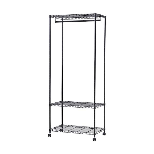 ※メーカー確認後の出荷となります！確認後欠品・廃番等の問題が発生しましたらご連絡いたします！ご了承願います　◆特長●衣類をシワなく収納するのに適したワードローブです。●棚板には帽子やカバンなどのファッション小物が収納できます。●お好みの位置...