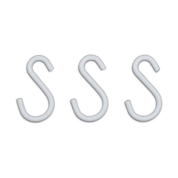 ※メーカー確認後の出荷となります！確認後欠品・廃番等の問題が発生しましたらご連絡いたします！ご了承願います　◆特長●カラー メタルラック専用のS字フックです。●3個セットです。●小物などの掛ける収納に便利です。◆用途◆仕様●間口(mm)：2...