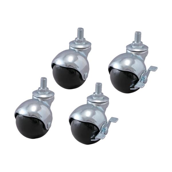 ※メーカー確認後の出荷となります！確認後欠品・廃番等の問題が発生しましたらご連絡いたします！ご了承願います　◆特長●小回りがきくボール型キャスターです。●360度自在に動くので、スムーズに移動できます。●ベアリング機能付きでなめらかな回転で...