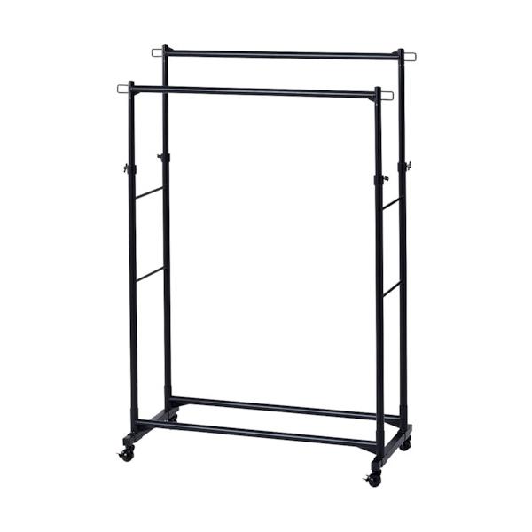 ※メーカー確認後の出荷となります！確認後欠品・廃番等の問題が発生しましたらご連絡いたします！ご了承願います　◆特長●シンプルなデザインと機能を兼ね備えたハンガーラックです。●ハンガーの耐荷重は1本あたり約75kgの高耐荷重設計で、たっぷり収...