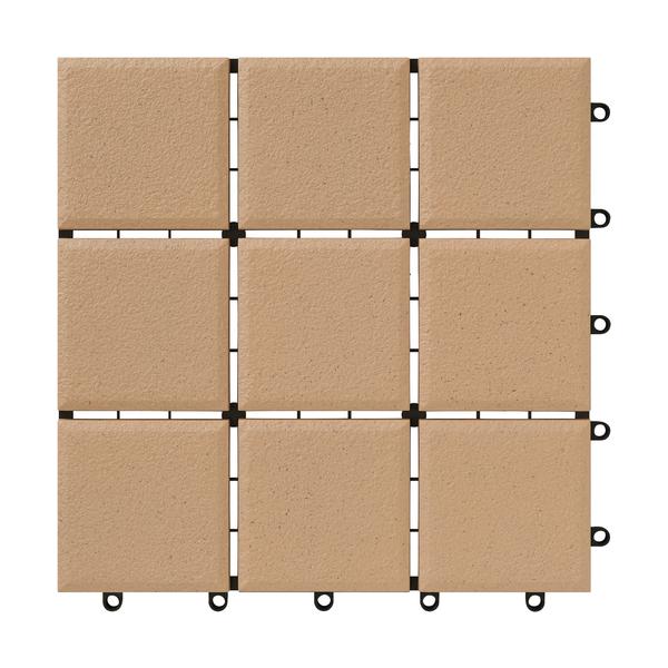 ※メーカー確認後の出荷となります！確認後欠品・廃番等の問題が発生しましたらご連絡いたします！ご了承願います　◆特長●ベランダや庭に敷くことができる、上質でモダンなデザインのセラミック調タイルデッキです。●セラミックのような質感なのに軽量のた...