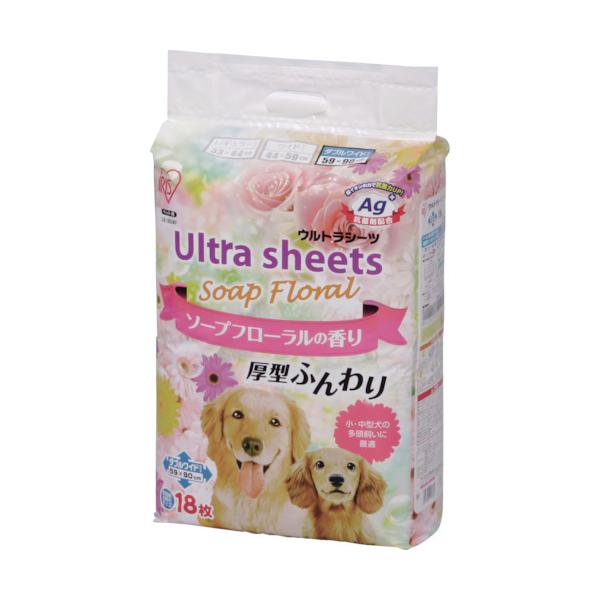 ※メーカー確認後の出荷となります！確認後欠品・廃番等の問題が発生しましたらご連絡いたします！ご了承願います　◆特長●厚型ふんわり、ソープフローラルの香り付きシーツです。●スポット吸収で広がらない、もどらない超吸収タイプです。●抗菌銀イオンA...