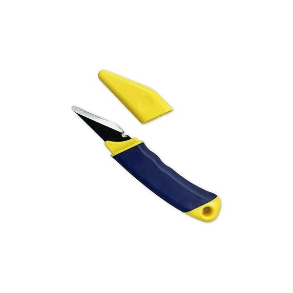 ※在庫品ではありません！メーカー確認後の出荷となります！確認後欠品・廃番等の問題が発生しましたらご連絡いたします！ご了承願います　◆切れ味ばつぐん!◆すべりにくいラバーグリップ◆安全キャップ付き義春刃物PENANT切り出しナイフ 工作 ホビ...