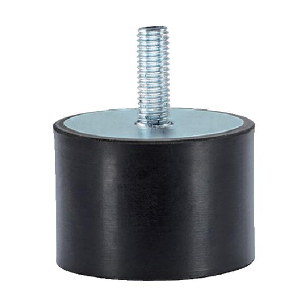 ※メーカー確認後の出荷となります！確認後欠品・廃番等の問題が発生しましたらご連絡いたします！ご了承願います　◆特長◆用途●弾性のある突き当て、サポート、足などに。◆仕様●外径(mm)：8●高さ(mm)：8◆仕様２●円筒形／メネジ付／スティー...