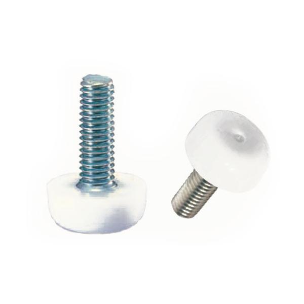 ※メーカー確認後の出荷となります！確認後欠品・廃番等の問題が発生しましたらご連絡いたします！ご了承願います　◆特長●底部がポリエチレンなのでスリップ性が優れています。◆用途●机やイスなどに。◆仕様●許容荷重(kgf)：100●ねじ長さ(mm...