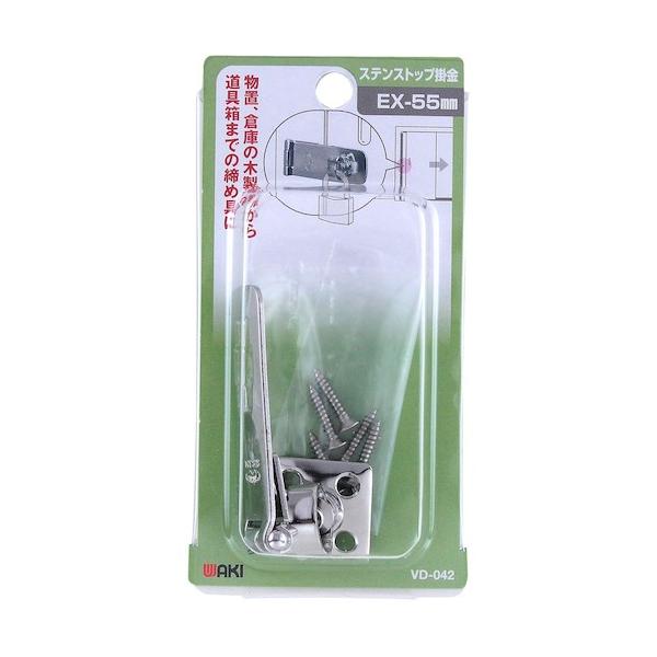 ※メーカー確認後の出荷となります！確認後欠品・廃番等の問題が発生しましたらご連絡いたします！ご了承願います　◆特長●南京錠で施錠できる防犯型で、サビに強いです。◆用途●物置や倉庫の木製扉、道具箱などの閉め具に。◆仕様●木ねじ(φ×mm)：3...