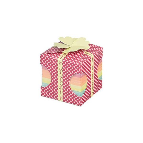 ※在庫品ではありません！メーカー確認後の出荷となります！確認後欠品・廃番等の問題が発生しましたらご連絡いたします！ご了承願います　◆品名：ニューカラー千羽鶴用おりがみ◆仕様：１５色◆サイズ：縦７０×横７０ｍｍ◆折り図付◎