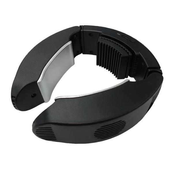 【在庫品】◆本体カラー　ブラック◆小型冷蔵庫にも使用されるペルチェ素子採用！◆首元を急速冷却！身体をクールダウン◆モバイルバッテリーは付属していません。◆本体サイズ：141X136mm◆サイズ変更　サイズ調整可能◆重量　約190ｇ◆出入力　...