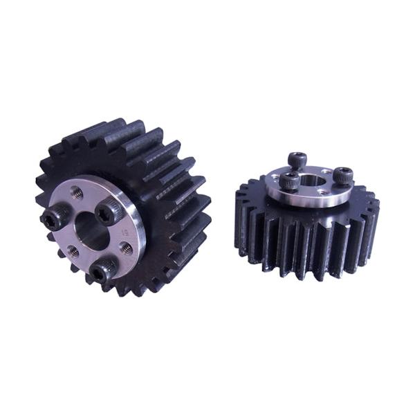 ※メーカー確認後の出荷となります！確認後欠品・廃番等の問題が発生しましたらご連絡いたします！ご了承願います　◆特長●締結時の軸と歯車のガタツキをなくし、自由な位置に取り付けられ歯合わせも簡単な歯車です。◆用途●動力伝達用歯車。◆仕様●歯数：...