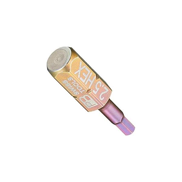 ※在庫品ではありません！メーカー確認後の出荷となります！確認後欠品・廃番等の問題が発生しましたらご連絡いたします！ご了承願います　◆サイズ(mm):2.5◆全長(mm)：25◆質量(g)：5◆強度と精度に優れた差込角1/4(6.35mm)の...