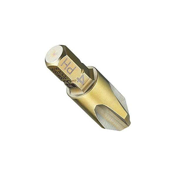 ※在庫品ではありません！メーカー確認後の出荷となります！確認後欠品・廃番等の問題が発生しましたらご連絡いたします！ご了承願います　◆サイズ:#4◆全長(mm)：33◆質量(g)：12◆強度と精度に優れた差込角1/4(6.35mm)のプラスビ...