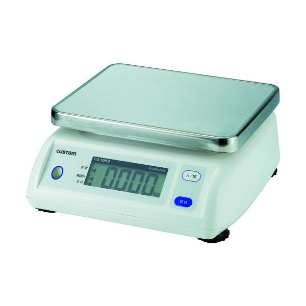 ※メーカー確認後の出荷となります！確認後欠品・廃番等の問題が発生しましたらご連絡いたします！ご了承願います　◆特長●ステンレス皿付のスケールです。●水平調整可能なスクリュー式足部です。●防水はかりCS-10KSに別売りのステンレス皿をプラス...