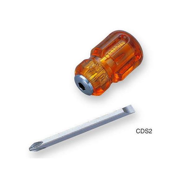 ※在庫品ではありません！メーカー確認後の出荷となります！確認後欠品・廃番等の問題が発生しましたらご連絡いたします！ご了承願います　◆両先端にマイナスとプラスを組合わせた差替式ドライバー。◆全長が短いので狭い箇所での作業に最適です。◆先端規格...