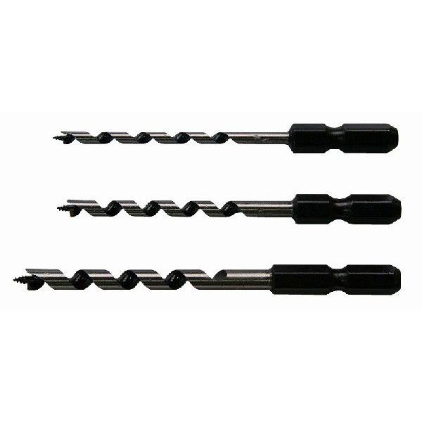 ※在庫品ではありません！メーカー確認後の出荷となります！確認後欠品・廃番等の問題が発生しましたらご連絡いたします！ご了承願います　◆Bセット（3・4・5mm）◆ドリル先端が先ネジタイプです。◆先ネジの回転力を利用して材にスムーズに穴あけしま...