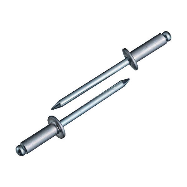 ※メーカー確認後の出荷となります！確認後欠品・廃番等の問題が発生しましたらご連絡いたします！ご了承願います　◆特長●必要な仕事に無駄なく使える少量サイズです。●片側から複数の母材をワン・アクションで締結できます。◆用途◆仕様●リベット径(m...