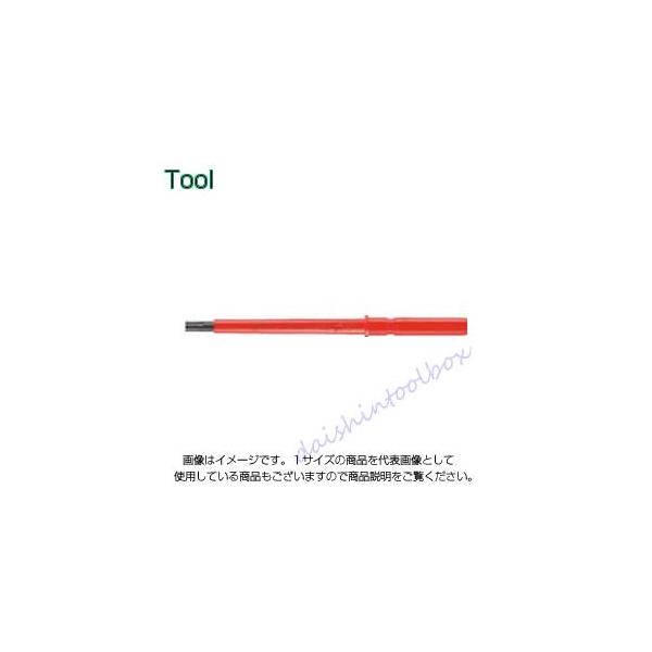 ※メーカー確認後の出荷となります！確認後欠品・廃番等の問題が発生しましたらご連絡いたします！ご了承願います　◆１０００Ｖ絶縁仕様。◆欧州規格ＥＮ６０９００適合品。◆全長(mm):154 ◆刃先:T30 ◆シャンク径(mm):9.0 ◆質量(...