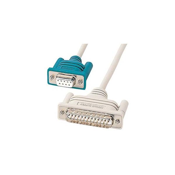 ※在庫品ではありません！メーカー確認後の出荷となります！確認後欠品・廃番等の問題が発生しましたらご連絡いたします！ご了承願います　◆DOS/Vパソコン本体とモデム等の周辺機器（DCE）を接続する際、またターミナルアダプタ（TA）を接続するケ...