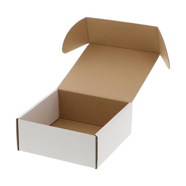 ※メーカー確認後の出荷となります！確認後欠品・廃番等の問題が発生しましたらご連絡いたします！ご了承願います　◆特長●表面が白い段ボール材質の無地箱です。●組立式（フタ・身一体式）10枚入り◆用途◆仕様●色：白●内寸法(mm)：155×155...