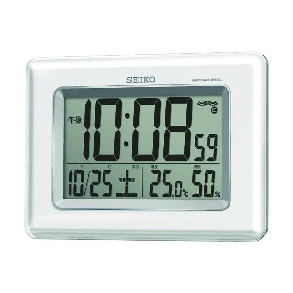 ※メーカー確認後の出荷となります！確認後欠品・廃番等の問題が発生しましたらご連絡いたします！ご了承願います　◆特長●1台で温度湿度もわかる、小ぶりな掛置兼用の電波時計です。●掛け置兼用です。●壁に穴をあけられない場所でも置いて使用できます。...