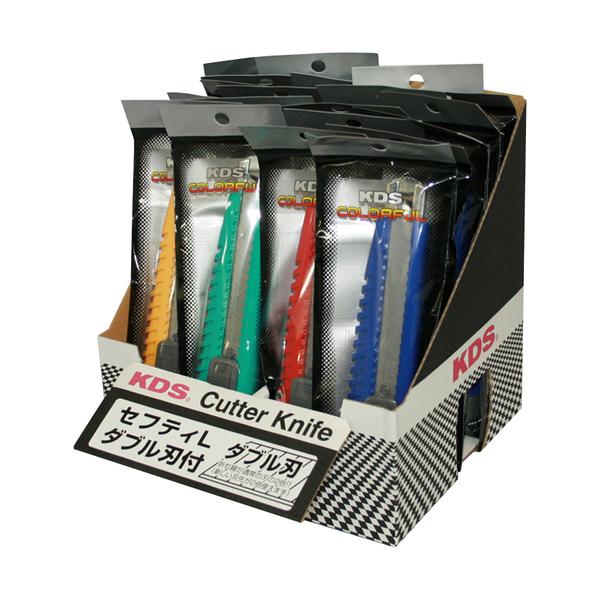 ※メーカー確認後の出荷となります！確認後欠品・廃番等の問題が発生しましたらご連絡いたします！ご了承願います　◆特長●エンドキャップに刃折機能付きです。●安全ロープ取り付け可能です。●折刃数が多いダブル刃付きです。◆用途●ダンボールの開梱、石...