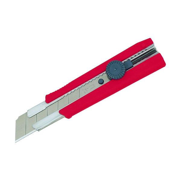 ※メーカー確認後の出荷となります！確認後欠品・廃番等の問題が発生しましたらご連絡いたします！ご了承願います　◆特長●強力ネジ式ロックです。●滑りにくいエラストマー樹脂製グリップを採用しています。●特厚ブレードホルダー(1mm厚)を採用してい...