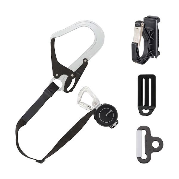 ※メーカー確認後の出荷となります！確認後欠品・廃番等の問題が発生しましたらご連絡いたします！ご了承願います　◆特長●取り外しが簡単な着脱式補助ロープです。●2種類の巻取機構を選択できるフリー／オートストップ切替機構です。●注意：墜落制止用器...