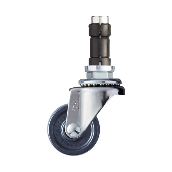 ※在庫品ではありません！メーカー確認後の出荷となります！確認後欠品・廃番等の問題が発生しましたらご連絡いたします！ご了承願います　◆特長●専用スパナを使用することにより脱着が簡単にできるパイプ取付け用キャスターです。●ワゴン・ラック・台車等...