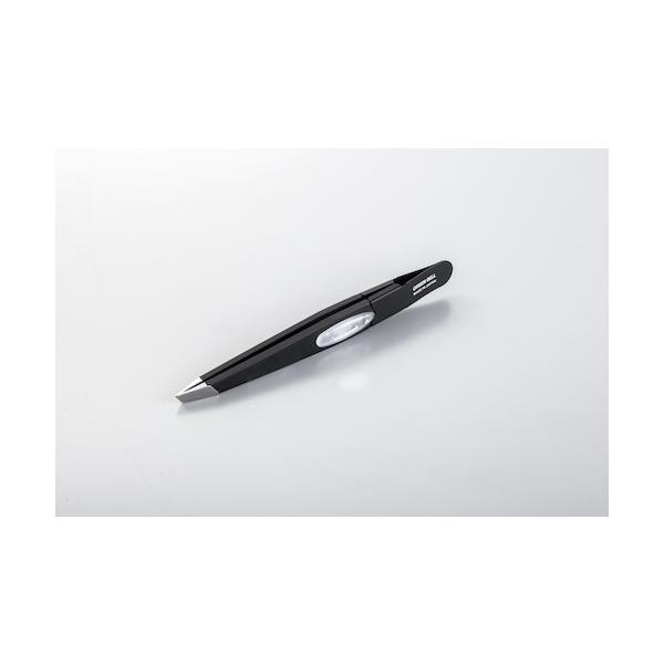 ※メーカー確認後の出荷となります！確認後欠品・廃番等の問題が発生しましたらご連絡いたします！ご了承願います　◆ズレずに抜ける驚きの毛抜き先斜め ブラック◎