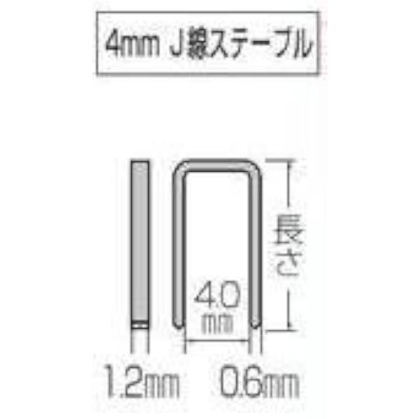 ※メーカー確認後の出荷となります！確認後欠品・廃番等の問題が発生しましたらご連絡いたします！ご了承願います　◆ステンレスステープ422JS白 F-80169◎