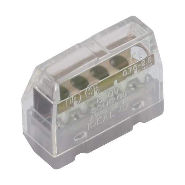 ※メーカー確認後の出荷となります！確認後欠品・廃番等の問題が発生しましたらご連絡いたします！ご了承願います　◆特長●透明で差込がはっきり見えます。●差込だけで確実ジョイントできます。◆用途●屋内配線、ボックス内での電線接続。◆仕様●色：半透...