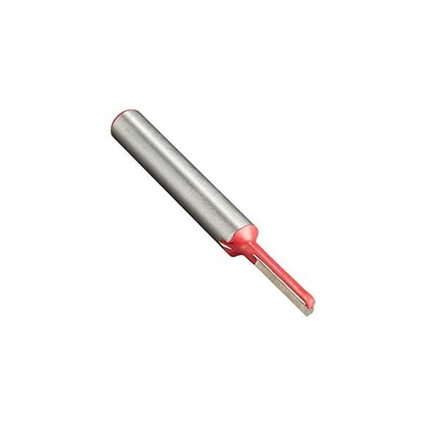 ※在庫品ではありません！メーカー確認後の出荷となります！確認後欠品・廃番等の問題が発生しましたらご連絡いたします！ご了承願います　◆刃幅:3mm◆刃長:8mm◆全長:43mm◆重量:7g◆軸径:6mm◆使用電動工具:電動ルーター、電動トリマ...