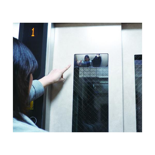 ※メーカー確認後の出荷となります！確認後欠品・廃番等の問題が発生しましたらご連絡いたします！ご了承願います　◆顔を上げなくても自然と後ろの様子が確認できます。◆操作盤側の扉に貼るだけでエレベーター内が見え、背後の不安解消に役立ちます。◆付属...