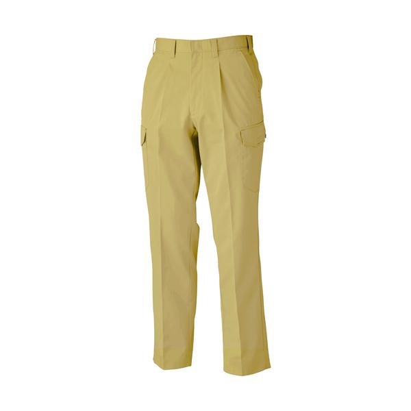 ※メーカー確認後の出荷となります！確認後欠品・廃番等の問題が発生しましたらご連絡いたします！ご了承願います　◆特長●両サイドにラットポケットが付いたワンタックズボンで、業務内容に応じて、ポケット収納力をアップできます。●ブルゾン・シャツと同...