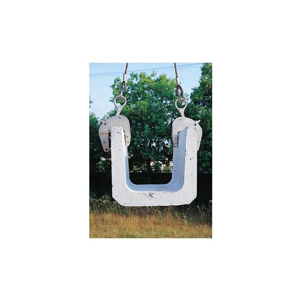 ※在庫品ではありません！メーカー確認後の出荷となります！確認後欠品・廃番等の問題が発生しましたらご連絡いたします！ご了承願います　◆U字溝堅吊クランプ（マシンタイプ） 250KG CU-M型◎