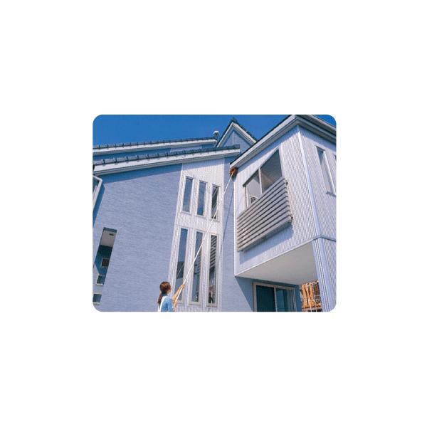 今まで届かなかった、高〜い場所のホコリやすす・クモの巣を取ることができます。軒下や高い窓・吹き抜けのお掃除に！■サイズ　最長時：約4.7ｍ 収縮時：約2.1m ブラシ幅：約27cm【注意事項】※お届け先名が企業様宛(屋号あり)限定で送料Cに...