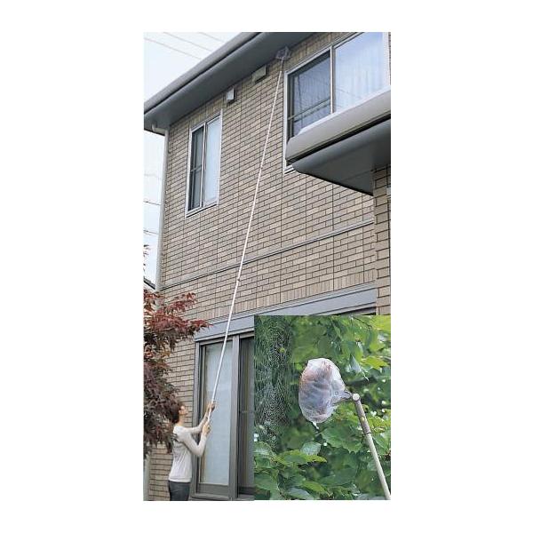 ■絡み付いたクモの巣が簡単に取れる！ブラシにシートを巻き付けて使用するので、取り除いたクモの巣はシートを剥がすだけで簡単に取れます。■ブラシの角度が6段階に調節できるので使いやすい角度でお掃除できる！本体にある角度調節ボタン（PUSH）を押...