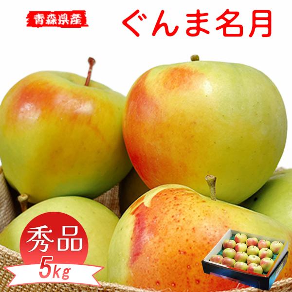幻のりんご 青森県産ぐんま名月 秀クラス 5Kg