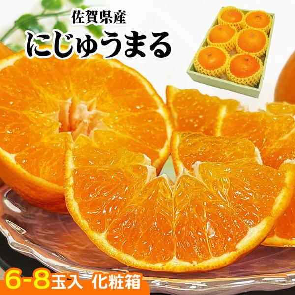 佐賀県が開発した高級ブランド柑橘「にじゅうまる」、選果基準に合格した果実となります。見た目・甘さ・香り・食感・果汁・・・そのすべてが、二重丸なので「にじゅうまる」と命名されました。こちらは「にじゅうまる」の選果基準を満たしておりますが、少し...