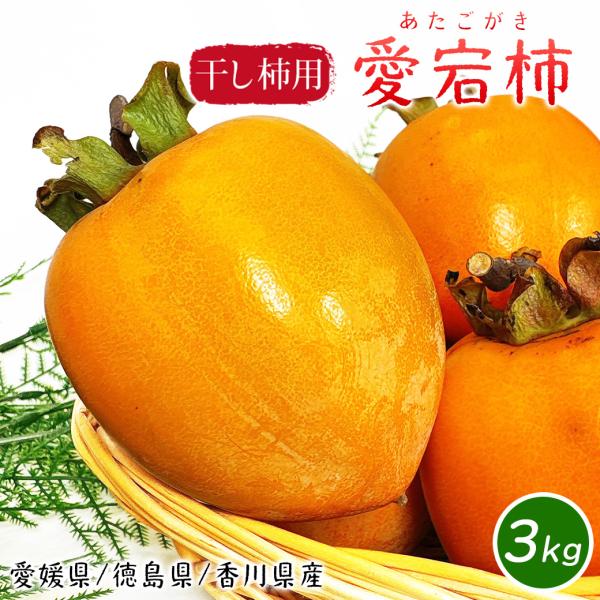 【発売日：2026年11月10日】「愛宕柿」は、特有の釣鐘形が魅力の渋柿です。干し柿にすると、上品な甘みとさっくりとした心地よい食感が楽しめます。サイズはSから2Lまで混合となります。秋の味覚を存分に堪能できるこの柿で、季節の味わいをお楽し...