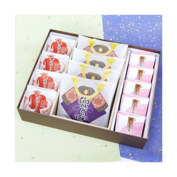 内容：福もなか4個/兜どら焼き4個/みなくち5個―様々なギフトシーンにご利用頂けますー《季節の贈り物に》お年賀 ご挨拶 お正月 迎春 桃の節句 ひな祭り バレンタインデー ホワイトデー  端午の節句 子どもの日 母の日 父の日 敬老の日 お...